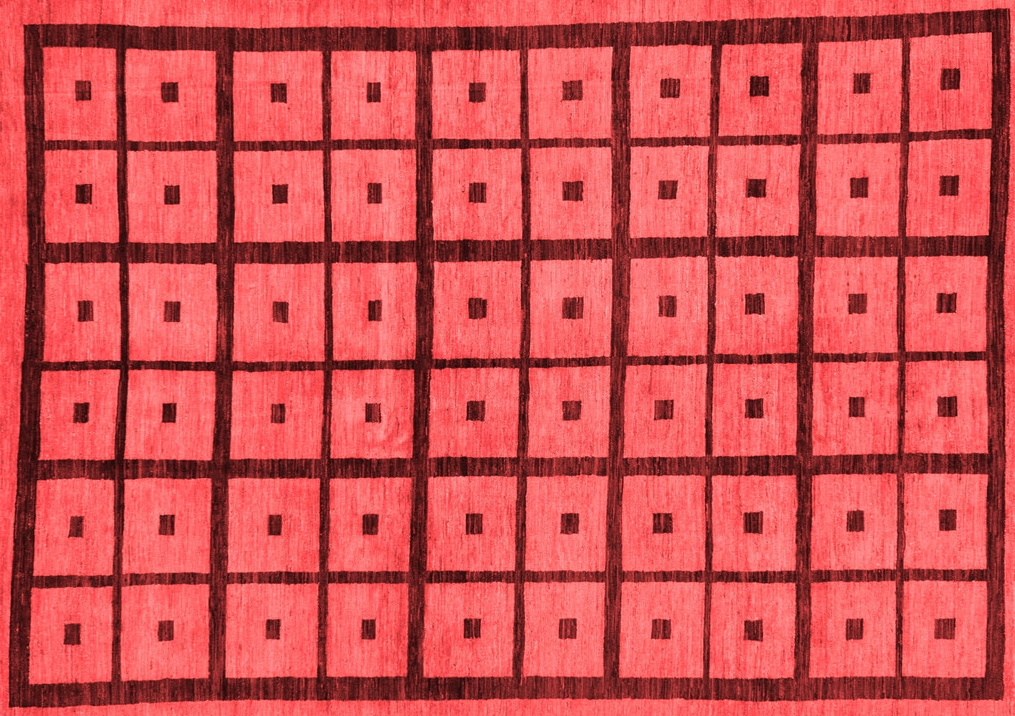 Ahgly Company Machine Washable Indoor Rectangle Abstract Red Modern ...