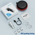 New Bee Bluetooth Headset: Wireless Earpiece with Mic, Compatible with ...