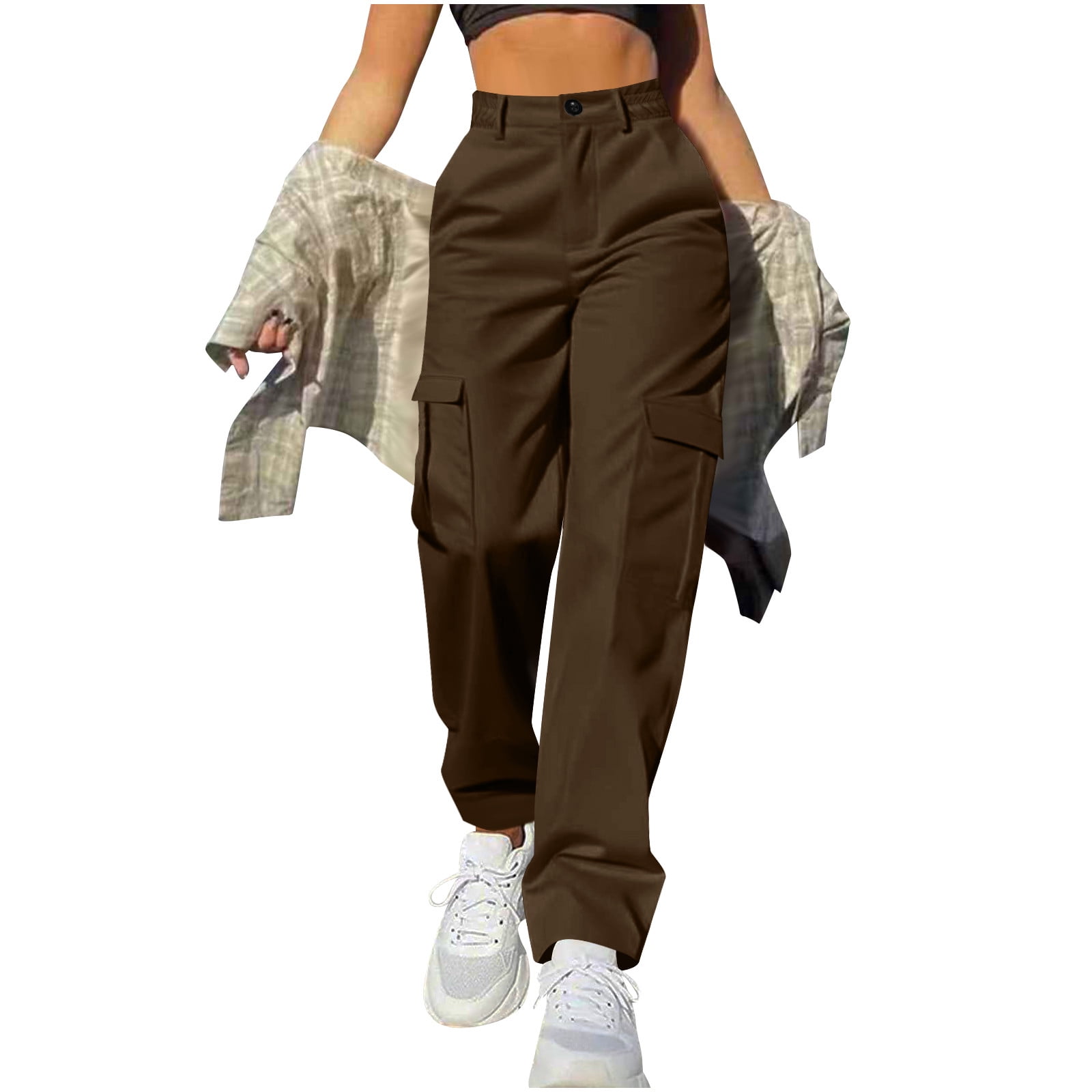 Click here for Blvb Cargo Pants For Women High Waisted Wide Leg C... prices