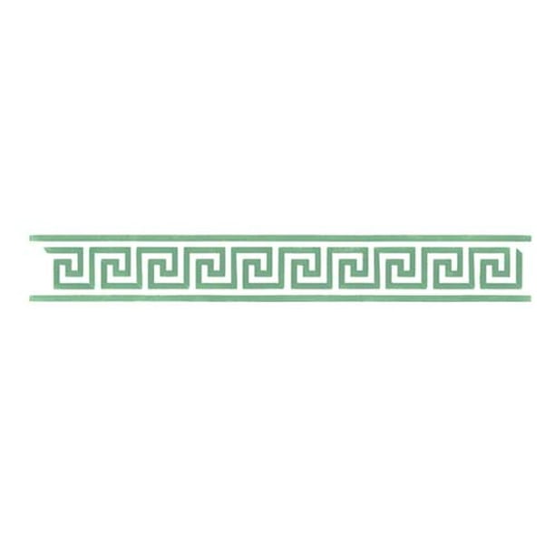 Narrow Greek Key Wall Stencil SKU #2652 by Designer Stencils - Walmart.com
