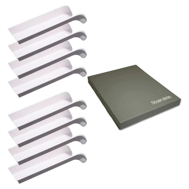 Stairslide Set of 8 Stair-Mounted Indoor Slide & Non-Slip Foam Landing ...