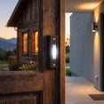 Stcellnmex 1 Pcs White LED Light Wired Doorbell Button Wall Mount ...