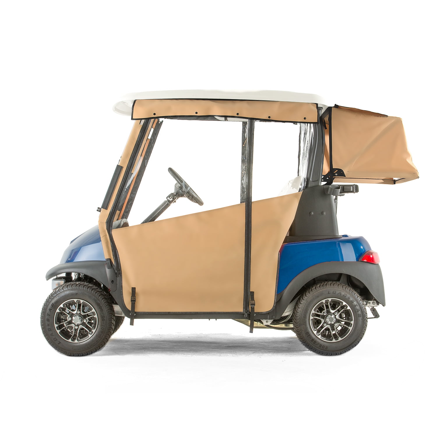 Club Car Precedent Golf Cart PRO-TOURING Sunbrella Track Enclosure ...