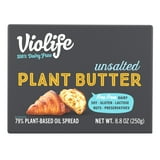 Violife Plant Butter Unsalted Vegan 8.8 oz Paper Brick - Walmart.com