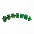BESTSKY 2026 New Green Mix Black Dice Set Polyhedral Dice for Dungeon ...