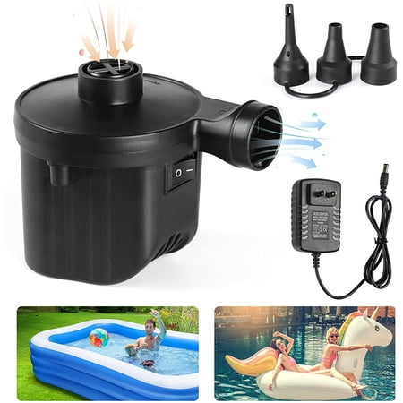 HTCM Inflatable Air Pump for Inflatable Swimming Pool Air Pump with 3 ...