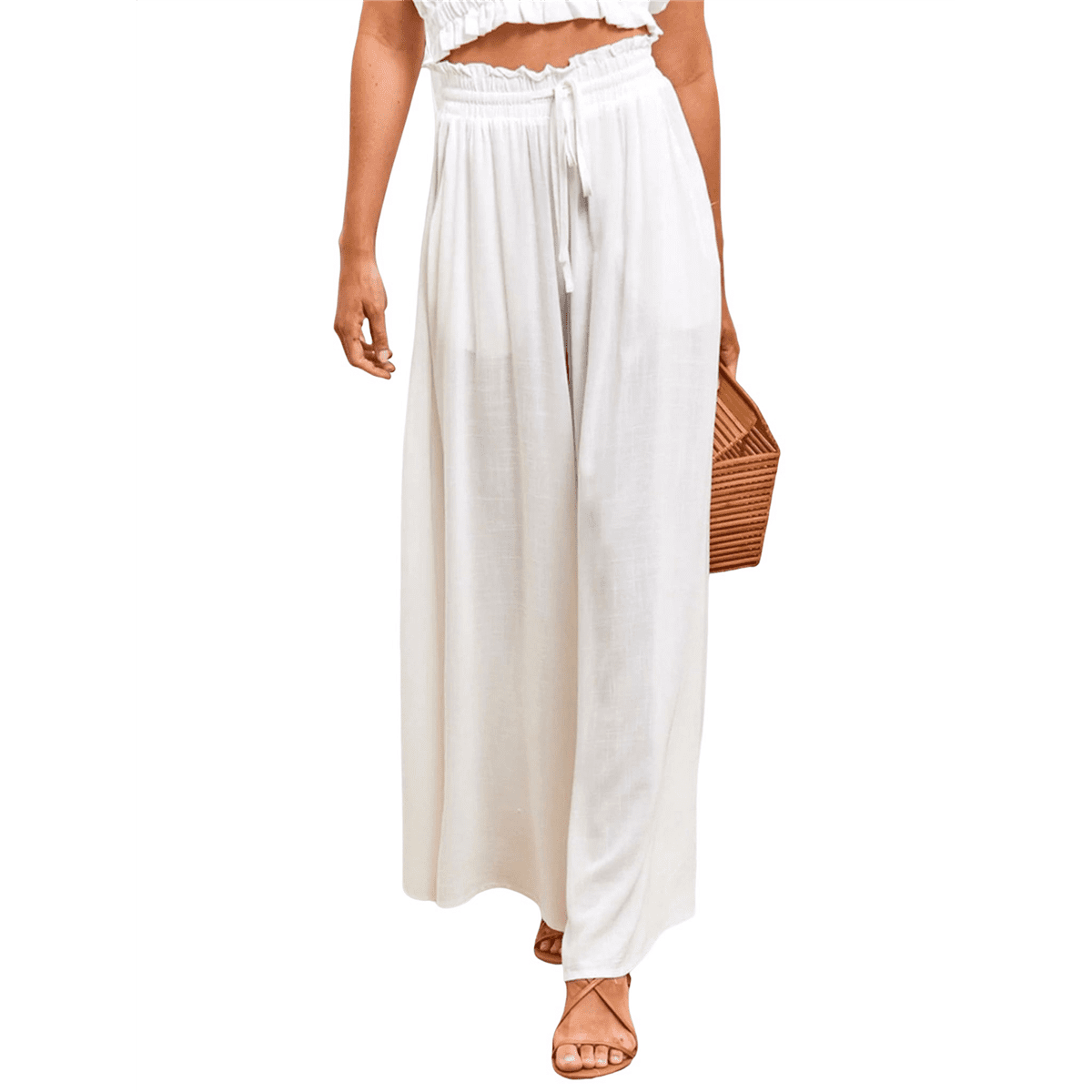 Click here for Unbranded Women Casual High Waist Spring Fall Soli... prices