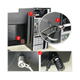 Desktop Computer Lock Computer Case Lock Anti-Theft Lock for Internet ...