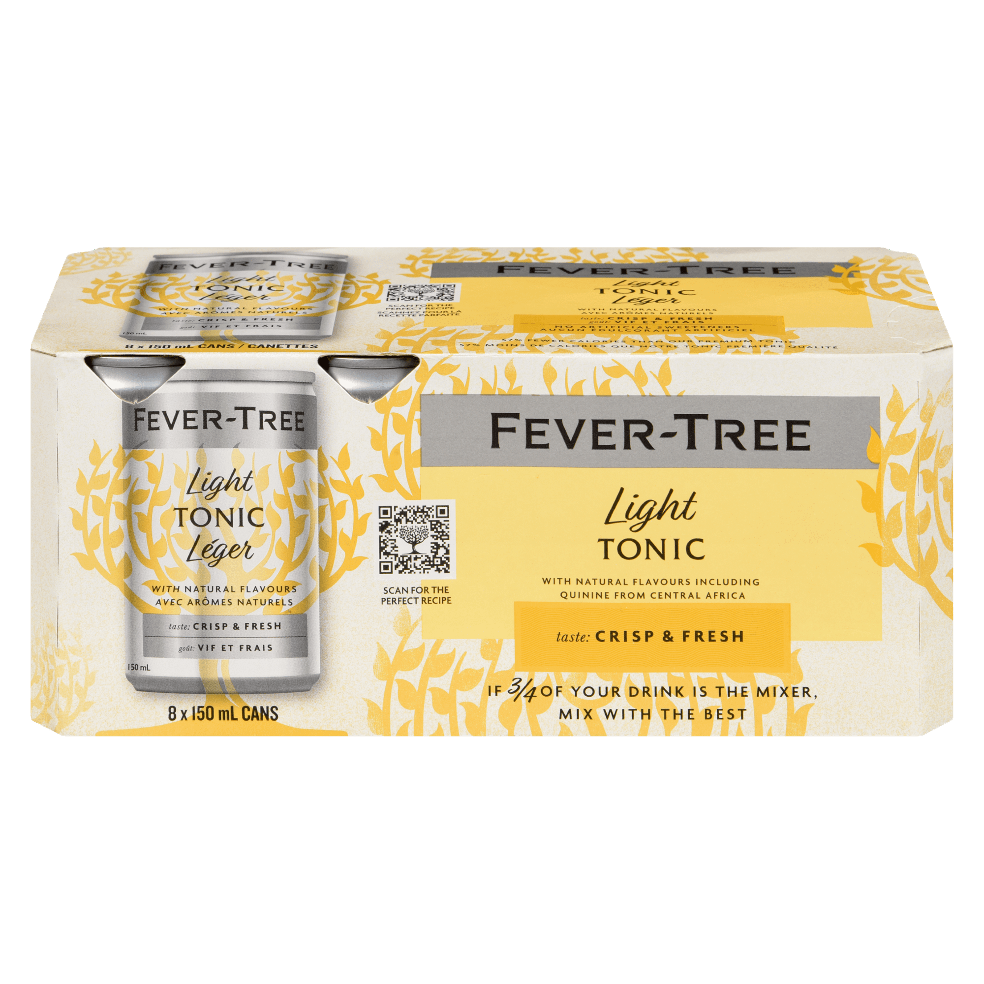 Click here for Fever-Tree Refreshing Light Tonic 8x150 Ml prices