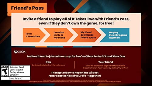It takes two friends pass - propertiesguide