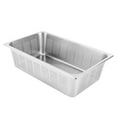 Perforated Stainless Steel Steam Table/Hotel Pan, Pack of 2 Silver 2 ...