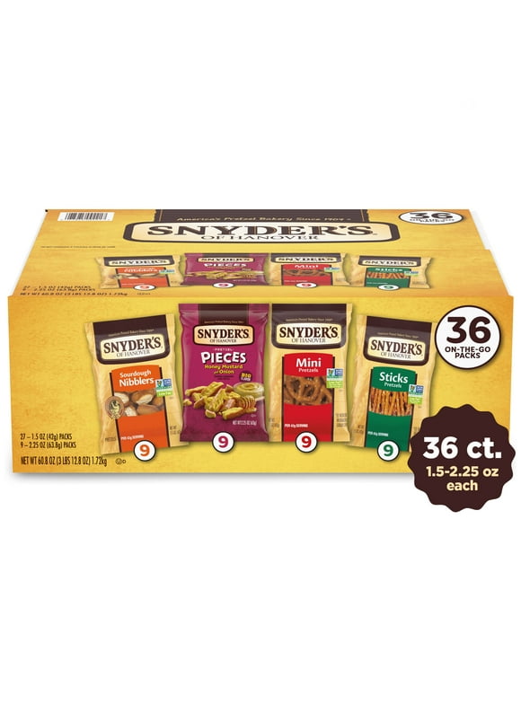 Pretzel Individual Packs in Pretzels - Walmart.com