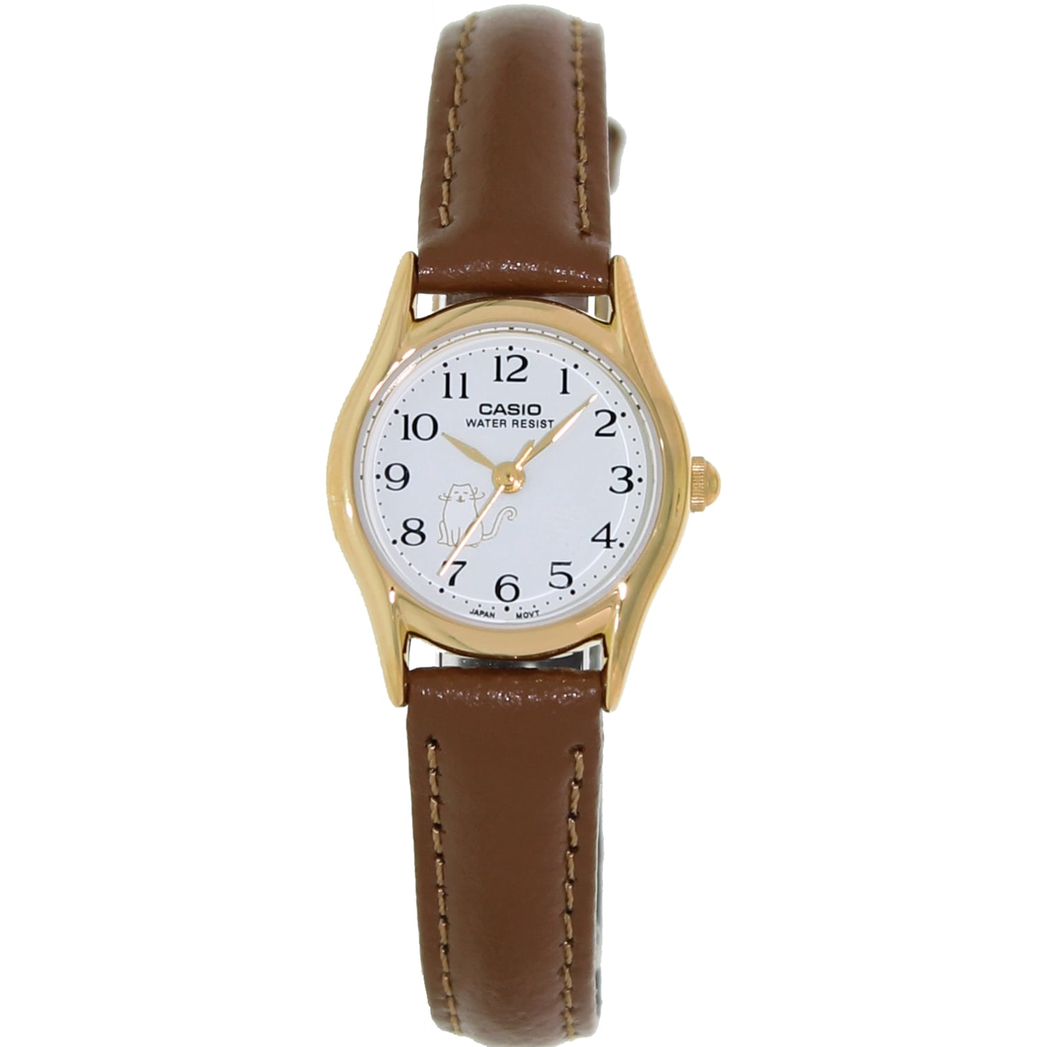 Women's Core LTP1094Q-7B8 White Leather Japanese Quartz Fashion Watch ...