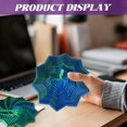 CYFW Mini Sensory Fidget Star Blue-Green,3D Printed Fidgets,Sensory ...