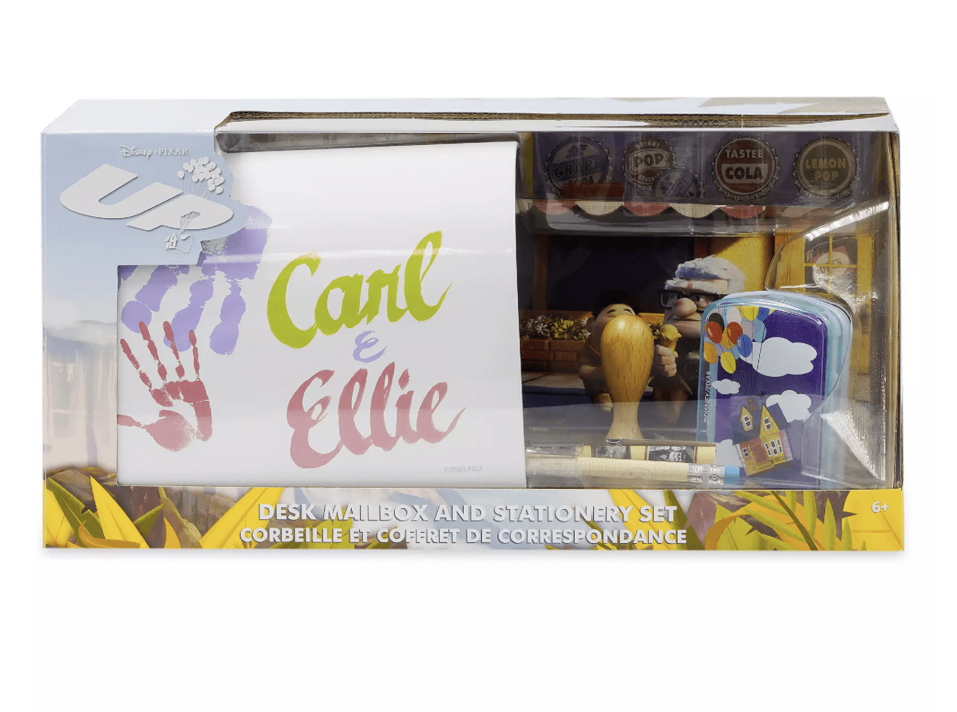 Disney Up Carl & Ellie Desk Mailbox and Stationery Set New with Box ...