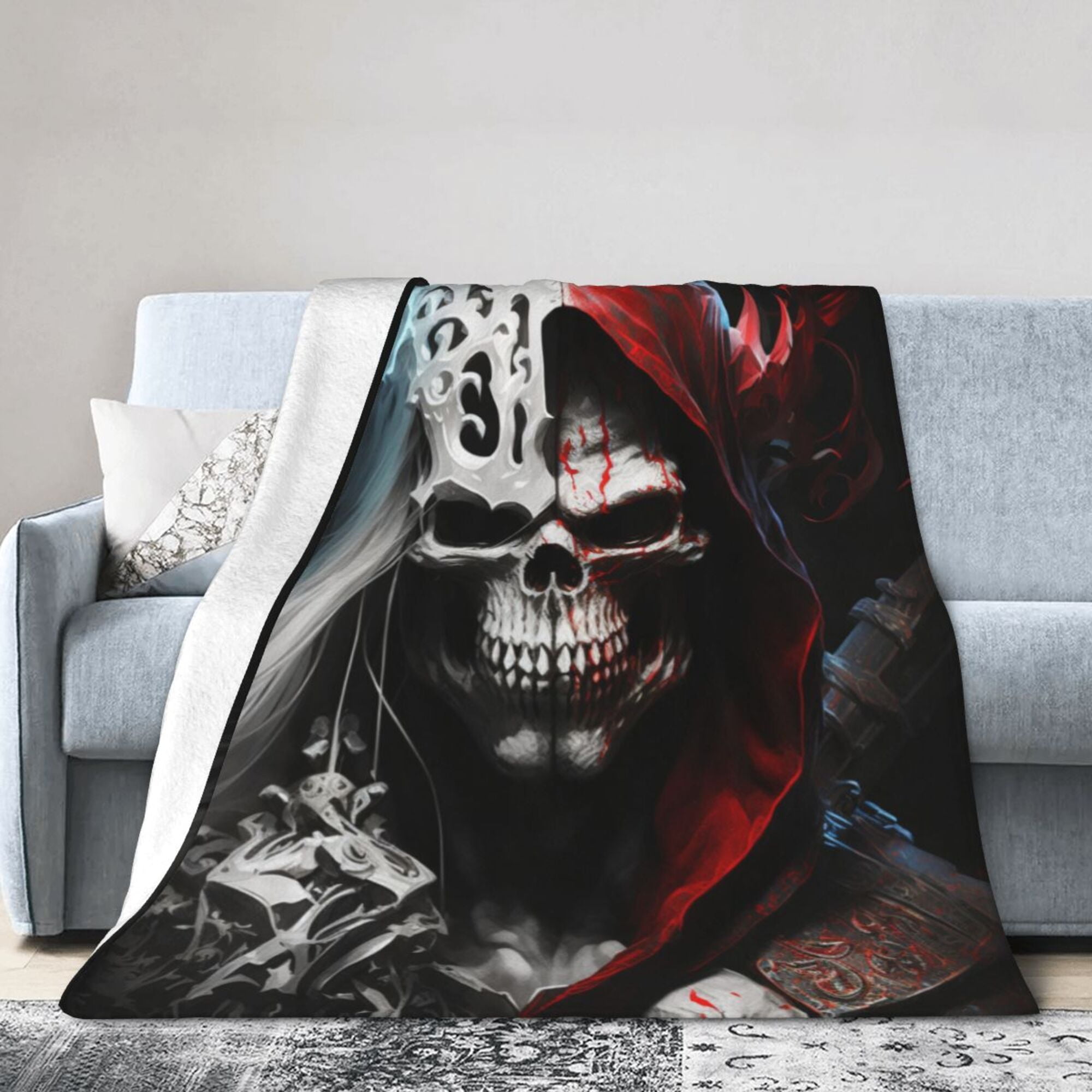 DouZhe Ultra-Soft Micro Fleece Lightweight Flannel Bed Blanket, Fantasy ...