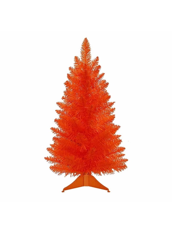 Orange Christmas Trees in Christmas Trees by Color - Walmart.com