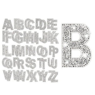 Locacrystal Bling Rhinestone Sticker DIY Self-Adhesive Iron On Crystal ...