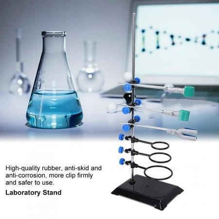 Herwey Flask Clamp Bracket, Platform Flask Clamp Laboratory Stand, Iron ...