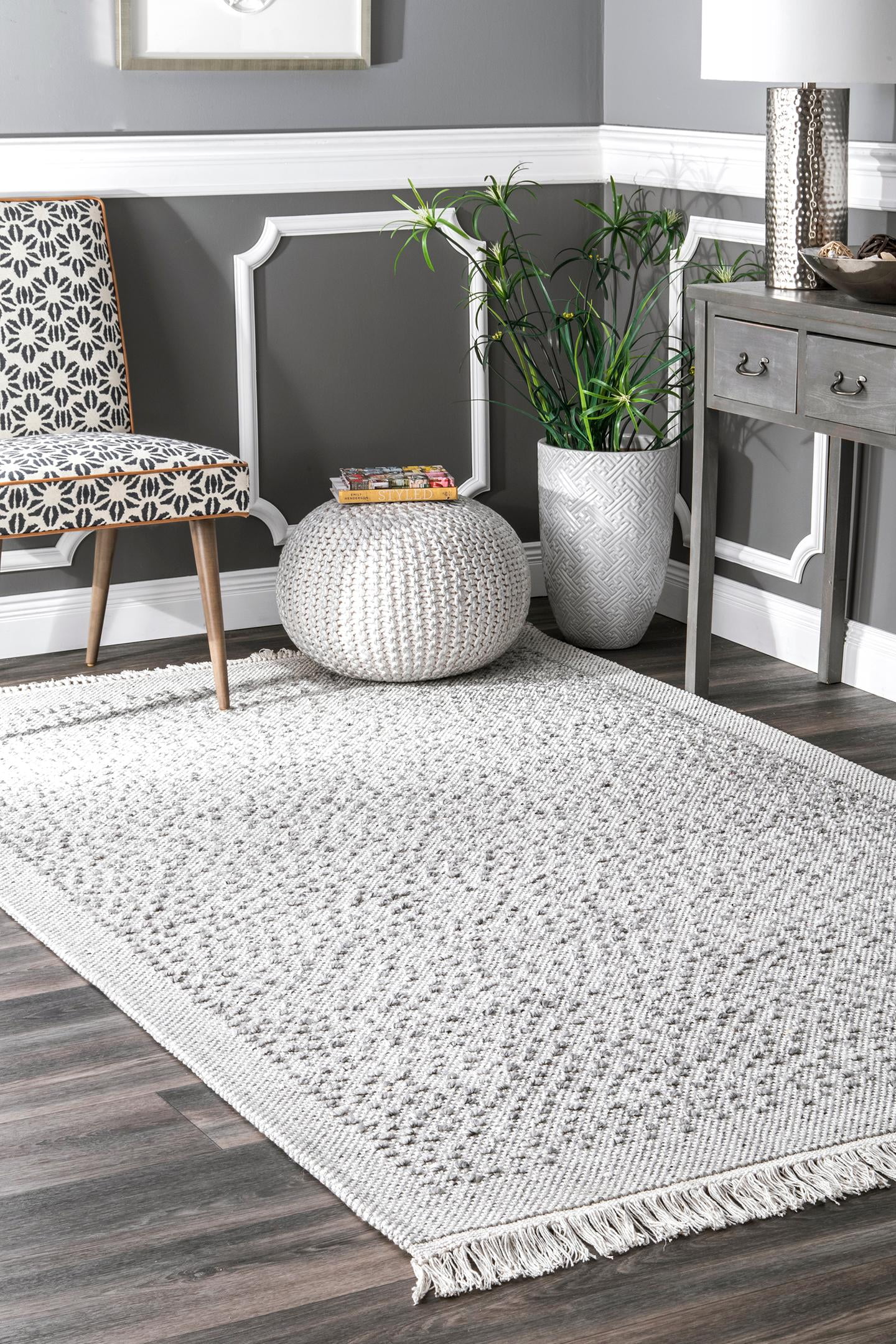 nuLOOM Mozelle Tassel Area Rug - Walmart.com - Walmart.com