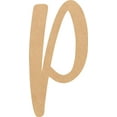 Blank MDF Letter 6'' Tall Hometown DIY P, Paintable Alphabet A-Z ...