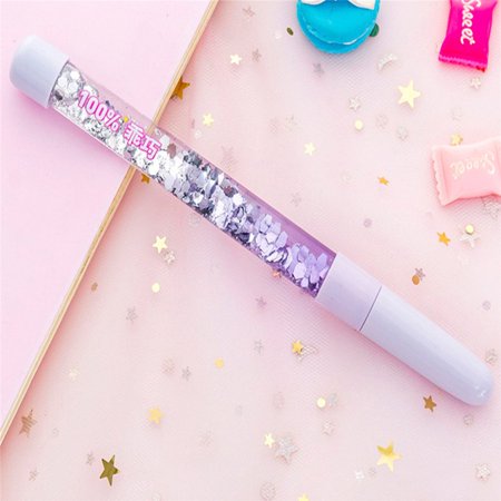 Creative Colorful Quicksand Gel Pen small cute magic fairy pen durable ...