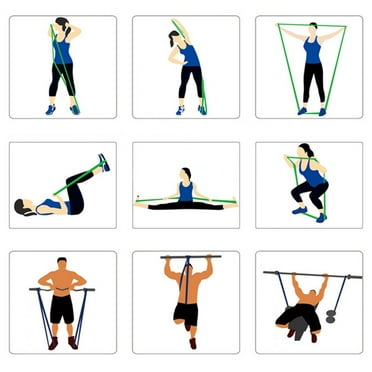 GoFit Pro Power Loops – Resistance Loop Bands for Exercise, Includes ...