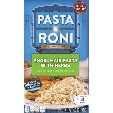 Pasta Roni Chicken Flavor Fettuccine, Creamy Dinner Side, Ready in 8 ...