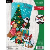 Bucilla Winter Land Penguins 18 in Multicolor Felt Stocking Kit ...