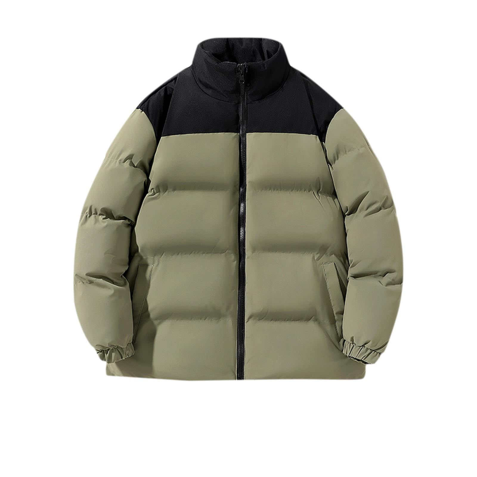 Click here for Pisexur Mens Winter Jacket Mens Fashion Casual Sol... prices