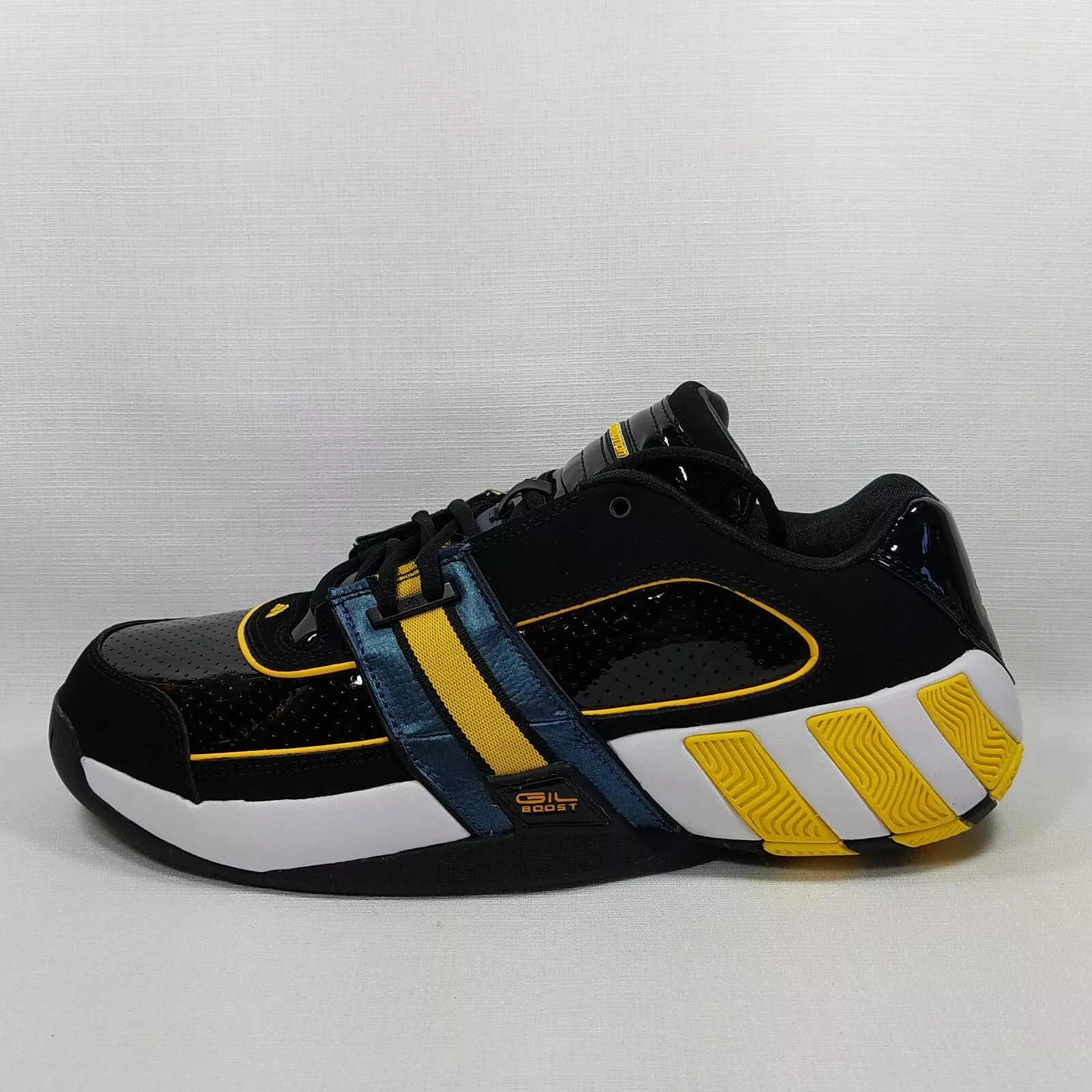 NEW Men's Size 11.5 Adi-das Agent Gil Restomod Black/Gold Basketball ...