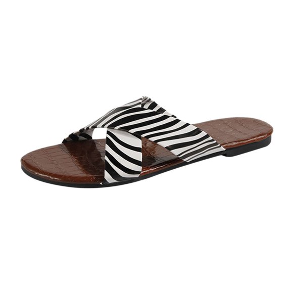 Two Band Slide Sandals
