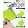 100 Pack Resealable Packaging Bags for Small Business, Double-Sided ...