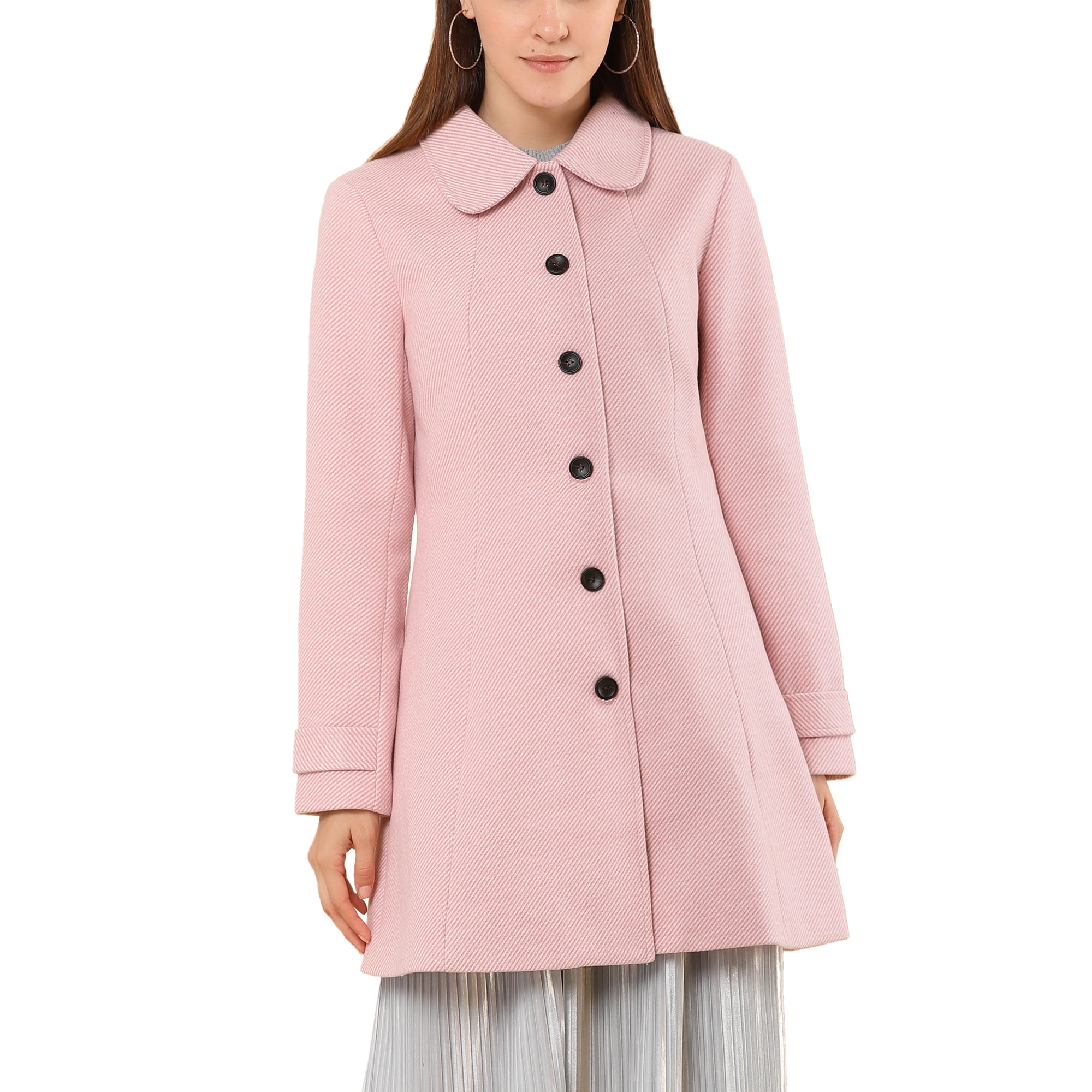 Click here for Inspire Chic Womens Peter Pan Collar Single Breast... prices