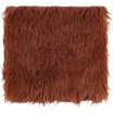 Brown Faux Fur Fabric 15.75x15.75 Inch Soft Plush Shaggy Squares Pre ...