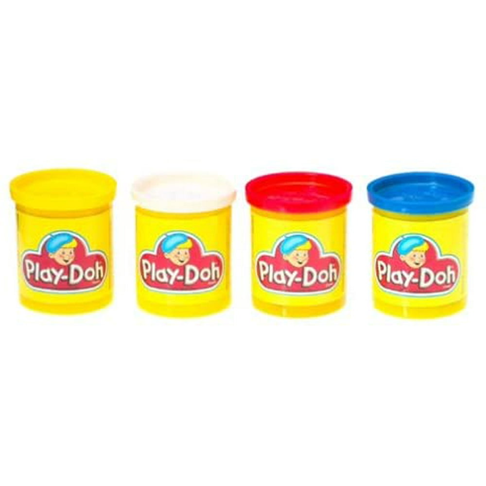 Play-Doh Classic Colors, 4 Pack - Walmart.com - Walmart.com