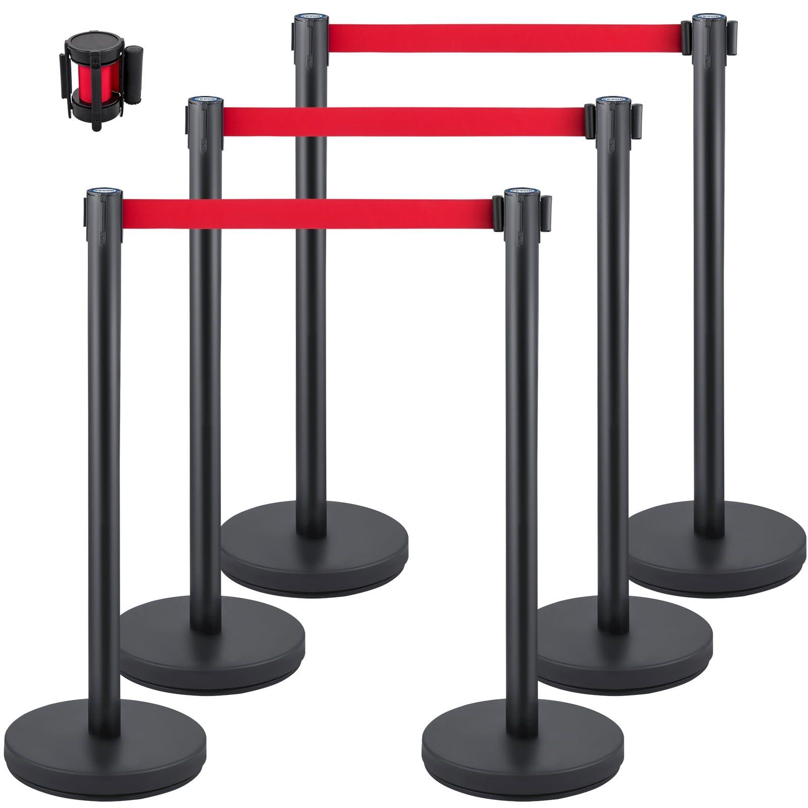 Click here for Vevor Crowd Control Stanchion  Set Of 6 Pieces Sta... prices