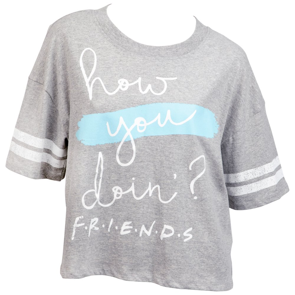 Friends - Friends TV Show How You Doing Women's Crop Top-Large ...