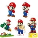 Mario Figure Micro Building Blocks Super Mario Yoshi Luigi Bros Scene ...