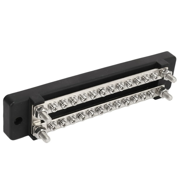 Terminal Bus Bars,DC 12‑48V AC 110‑300V Power Distribution Block Busbar Power Distribution Block ...