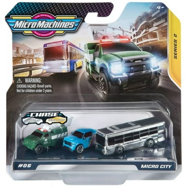 MICROMACHINES Medium Transforming Playset Fire Rescue - Walmart.com