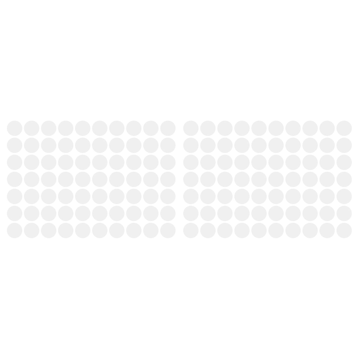 LiteMark 1 Inch White Vinyl Removable Dot Classroom Floors & Walls ...