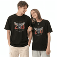 250 Celebrating Freedom Eagle Message Vintage Graphic Tee for Men and ...