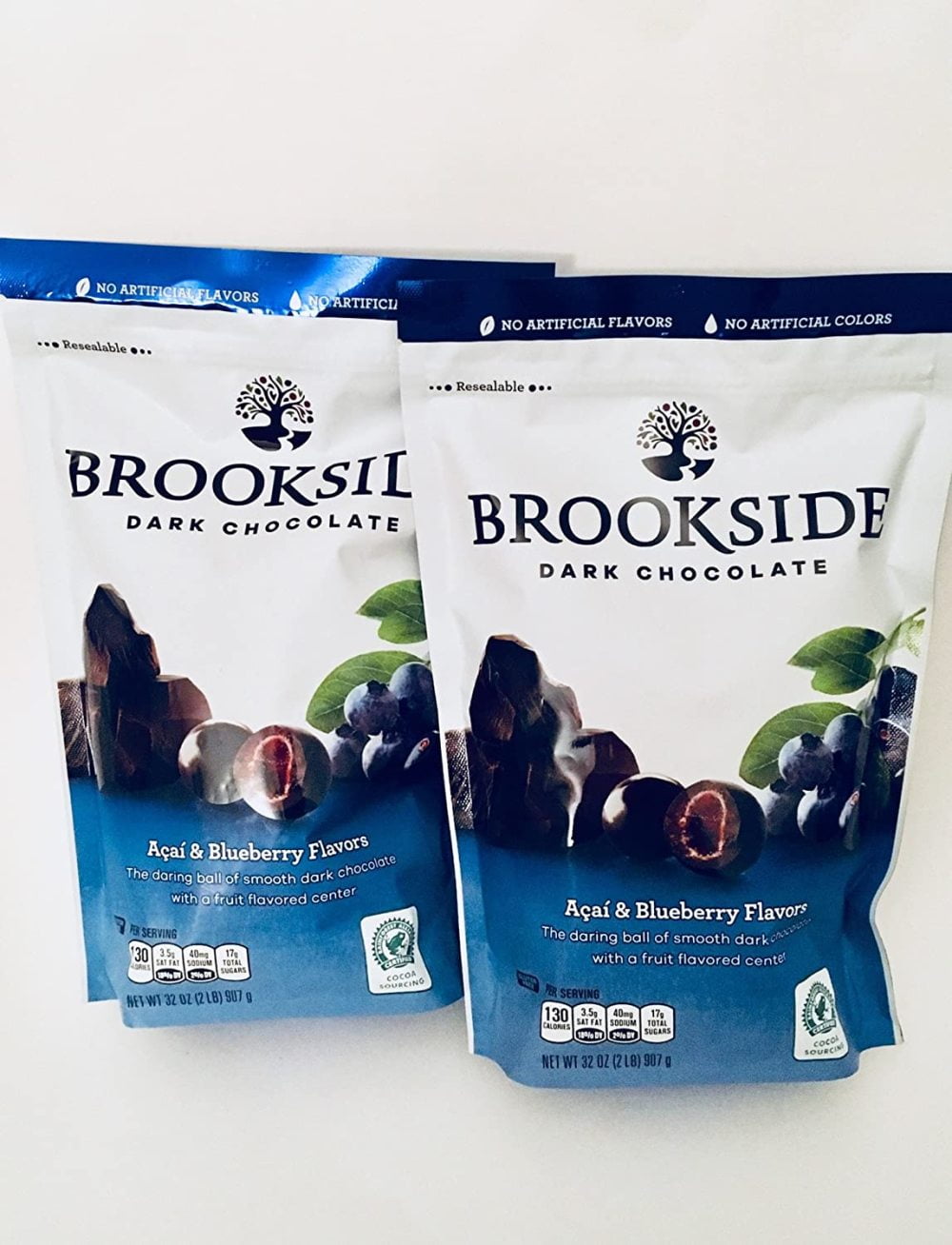 Brookside Dark Chocolate Acai and Flavors Candy Blueberry, 64 Ounce ...