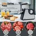 LINKChef Meat Grinder, 2400W Electric Meat Grinding Machine, 2 ...