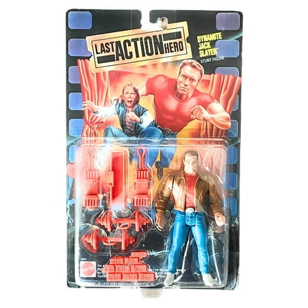 Last Action Hero Dynamite Jack Slater Stunt Figure by Mattel | Walmart ...