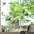 1 Set 8Pcs 8 Styles Rectangle Plastic Window Stickers Waterproof 3D ...