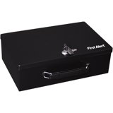 First Alert Deluxe Locking Steel Security Box, 3031F - Walmart.com