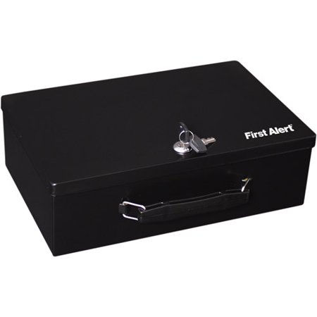 First Alert Deluxe Locking Steel Security Box, 3031F - Walmart.com