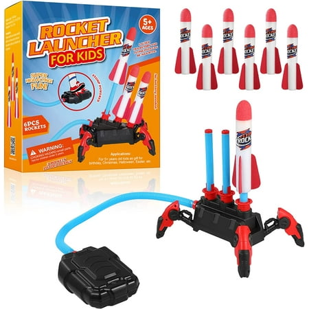 TOOAD 1 Set Toy Rocket Launcher pour Kids Air Rocket Launcher avec ...